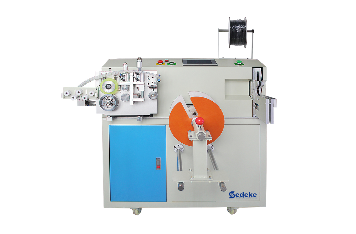 Meter Counting Cable Wire Coiling And Bundling Machine
